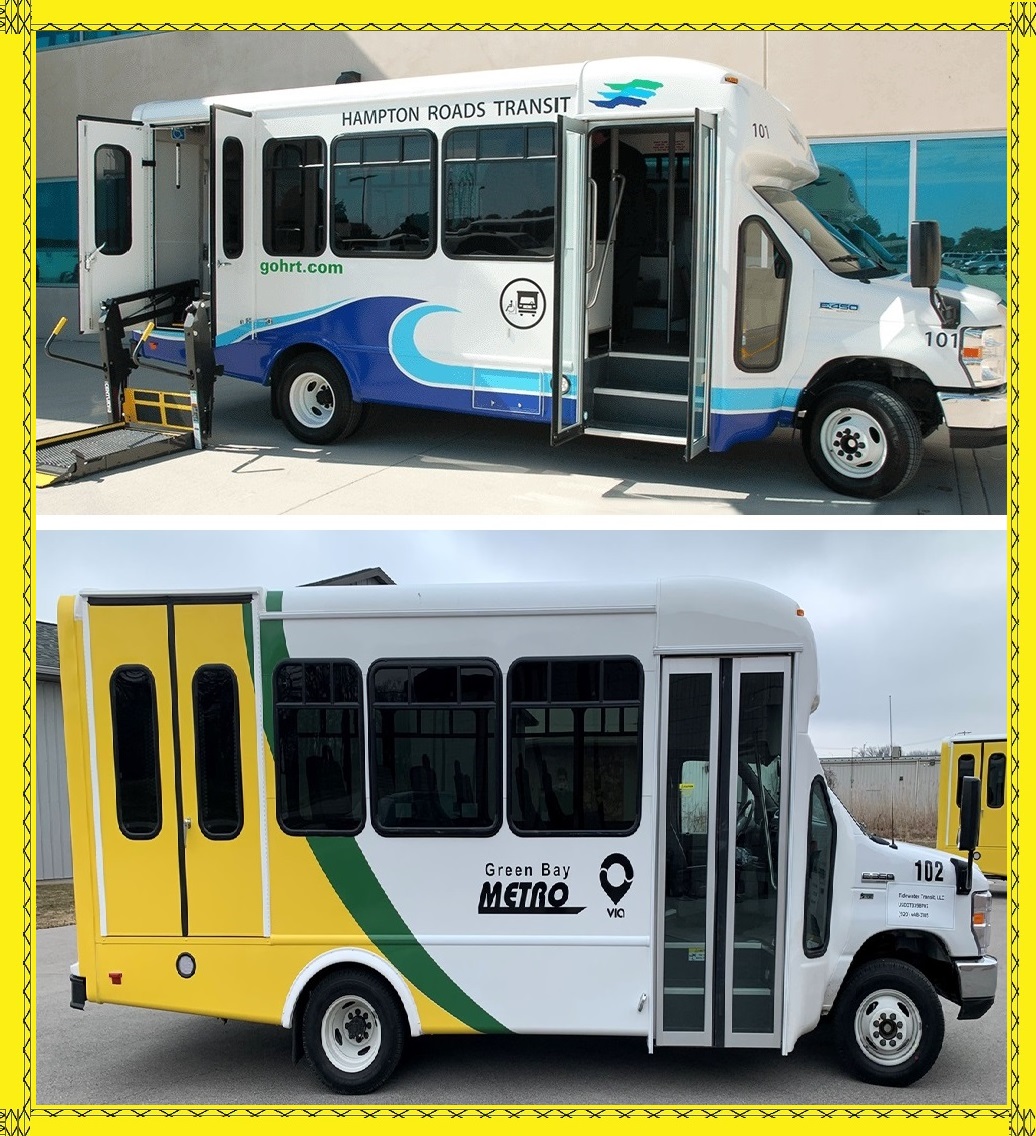 Paratransit services for physically disabled people